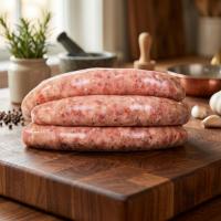 China Edible Collagen Sausage Casings 24mm Food Grade HALAL Certified Uniform Size Tender Taste Fresh Beef Sausage for sale