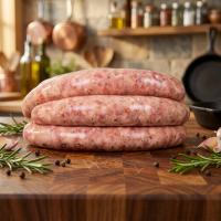 China Edible Collagen Sausage Casings 22mm Food Grade HALAL Certified Uniform Size Tender Taste Smoked Sausage for sale
