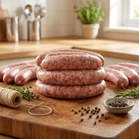 China Edible Collagen Sausage Casings 28mm Food Grade HALAL Certified Uniform Size Tender Taste Grilled Sausage for sale
