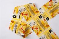 China Kingred Custom Printed PVC Shrink Label Film Roll 70% Shrinkage Rate Food Packaging for sale