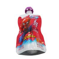 China Kingred Custom Logo Metallized Stand Up Spout Pouch for Food Beverage Packaging for sale
