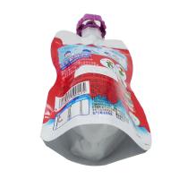 China Kingred Custom Logo Metallized Stand Up Spout Pouch for Food Beverage Packaging for sale