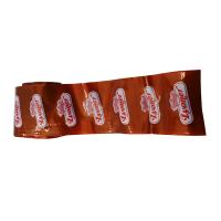 China Soft Temper Customized Printed High Barrier Plastic Sausage Casings 40-160um Thickness with 15% Increased Filling Capacity for sale