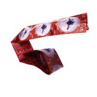 China 55um Thickness Plastic Sausage Casings with Logo Printing - 50kg MOQ, SGS & ISO Certified for sale