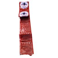 China 55um Thickness Plastic Sausage Casings with Logo Printing - 50kg MOQ, SGS & ISO Certified for sale