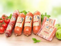 China Roll Type Sticky Type High Barrier Polyamide Sausage Casings 50um-75um Thickness with 10 Color Options for Cooked Sausages for sale