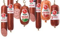 China Big Size Logo Printed Soft Temper Disposable Sausage Casings for Custom Branding for sale