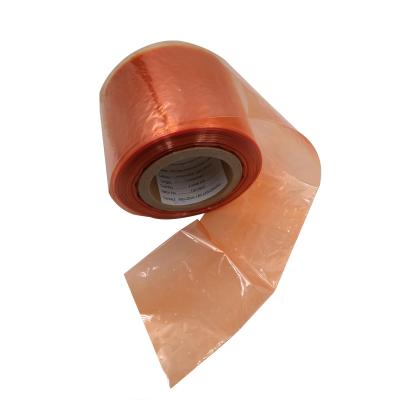 China Brown Smoked Permeable Nylon Sausage Casing 50um-75um Thickness for Smoked Sausage Production for sale