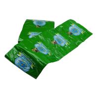 China High Shrinkage PVDC Plastic Sausage Casings 100mm Caliber Custom Logo Printing for sale