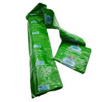 China High Shrinkage PVDC Plastic Sausage Casings 100mm Caliber Custom Logo Printing for sale
