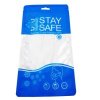 China BOPP VMPET Mask Zipper Standing Pouch 200mm x 150mm High Barrier Moisture Proof Packaging for sale