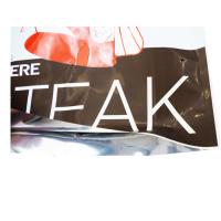 China 21cm x 16cm Aluminum Stand Up Pouch with Heat Sealing for Marinated Steak - 160g Capacity Food Packaging for sale