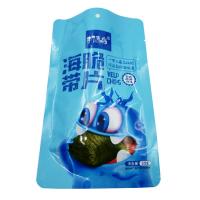 China 200g High Barrier Stand Up Food Pouch with Zipper Seal for Seafood Fried Crisp Packaging - ISO/SGS Certified for sale