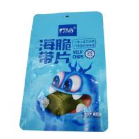 China 200g High Barrier Stand Up Food Pouch with Zipper Seal for Seafood Fried Crisp Packaging - ISO/SGS Certified for sale
