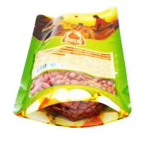 China 250g Stand Up Food Packaging Pouch 24cm x 17cm with Custom Gravure Printing and Dual Sealing Options for sale