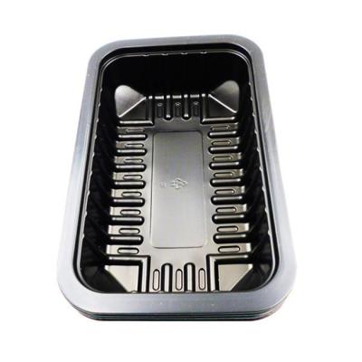 China Modified Atmosphere Packaging Disposable Plastic Trays 40mm 60mm Depth for Fresh Food for sale