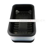 China PET CPET Disposable Food Trays 200mm x 125mm with FDA SGS Certification for Fresh Meat Refrigeration Storage for sale
