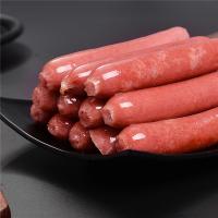 China FDA HALAL Certified Collagen Casings 15mm 32mm 15m Strand Smoked Sausages for sale