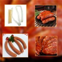 China Edible Collagen Sausage Casing 15mm to 36mm for Smoked Sausages Halal for sale