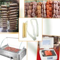 China Wholesale 24mm Food Grade Edible Collagen Casing for Sausages 15m Strand for sale