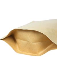 China Doy Pack Waterproof Kraft Paper Stand Up Ziplock Pouch - 50-140um Thickness, 100-1200mm Width Custom Sizes for sale