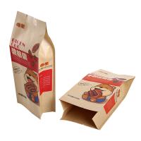 China Doy Pack Waterproof Kraft Paper Stand Up Ziplock Pouch - 50-140um Thickness, 100-1200mm Width Custom Sizes for sale