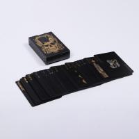 China Personalised Black PVC Playing Cards Custom Printing for sale
