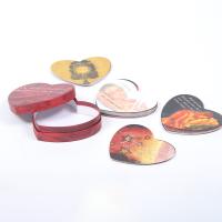 China Waterproof PVC Learning Game Cards Hot Stamping LOVE Shape for sale