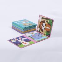 China Portable Magnetic Childrens Jigsaw Puzzles Foldable Book for sale
