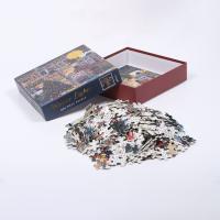 China OEM Luminous Christmas Tree Puzzle 500 Pieces White Card for sale