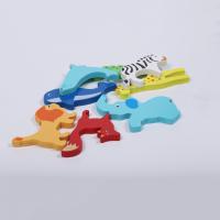 China Educational 3D Wooden Custom Printed Puzzles Creative Animal Theme for sale