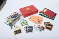 China Rectangular Monopoly Board Game Box Storage ODM for sale