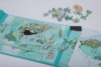 China Bokesi Childrens Educational Jigsaw Puzzle Artboard Block for sale
