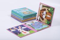 China Interactive Educational Jigsaw Puzzle For Family Activity Magnetic Cardboard for sale