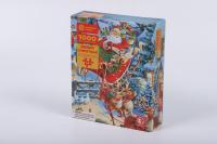 China Customized Jigsaw Puzzle Playing Cards Xmas Theme for sale