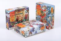 China Transportation Christmas Numbers Educational Jigsaw Puzzle 100 Piece for sale