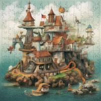 China Educational Jigsaw Puzzle Family Activity With Educational Twist On Transportation for sale