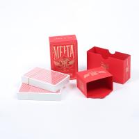 China Custom Square Matte Finish Playing Cards With Colored Edges for sale