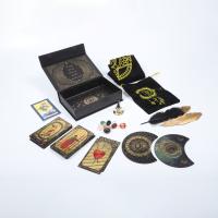 China Custom Printed Poker Size Deck Of Playing Cards With Matte Finish And Red Edges for sale
