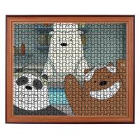 China Customizable Full Color Rectangular Photo Puzzles for sale