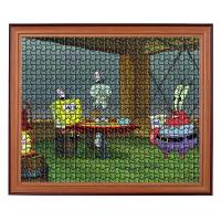 China Customizable Full Color Rectangular Photo Puzzles for sale