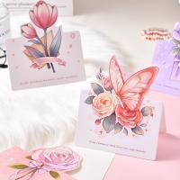 China Assorted Theme Artistic 3D Butterflies Greeting Cards 8 Ounces For Assorted Colors for sale