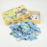 China Bright And Colorful Cardboard Jigsaw Puzzles For Indoor Family Fun for sale