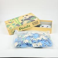 China Bright And Colorful Cardboard Jigsaw Puzzles For Indoor Family Fun for sale