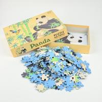 China Bright And Colorful Cardboard Jigsaw Puzzles For Indoor Family Fun for sale