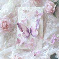 China 3D Beautiful Flowers for Mom or Family Thank You Notes Advanced New Design Cards With Blank Inside For Personalized Messages for sale