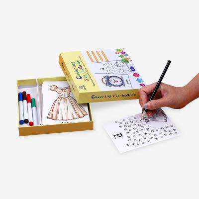 China Colorful And Engaging Illustrations Educational playing cards with Customization Yes for sale