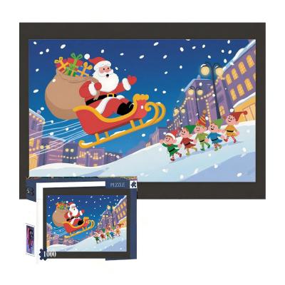 China Custom Printed 1000-Piece Jigsaw Puzzle Educational Theme for sale