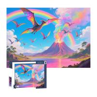 China 1000-Piece Custom Printed Jigsaw Puzzle for Educational Play for sale