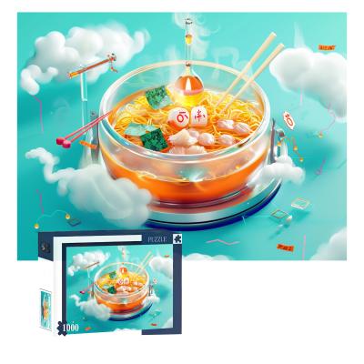 China Educational Jigsaw Puzzle 1000 Pieces for Skill Development for sale